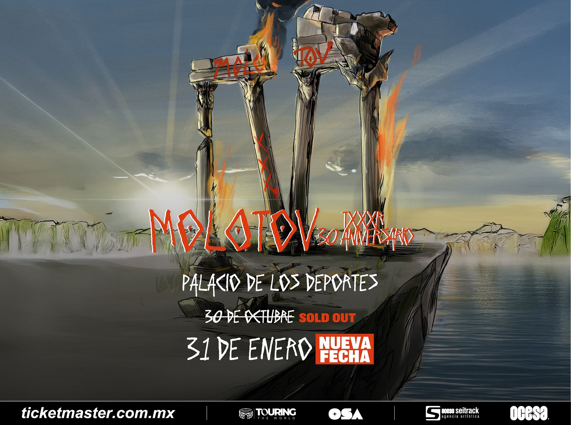 Molotov anuncia una segunda fecha en el Palacio de los Deportes para su ...